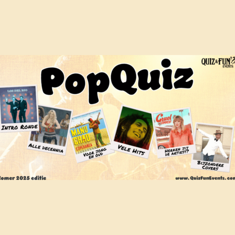 POPQUIZ juli 2025 - Station Zuid